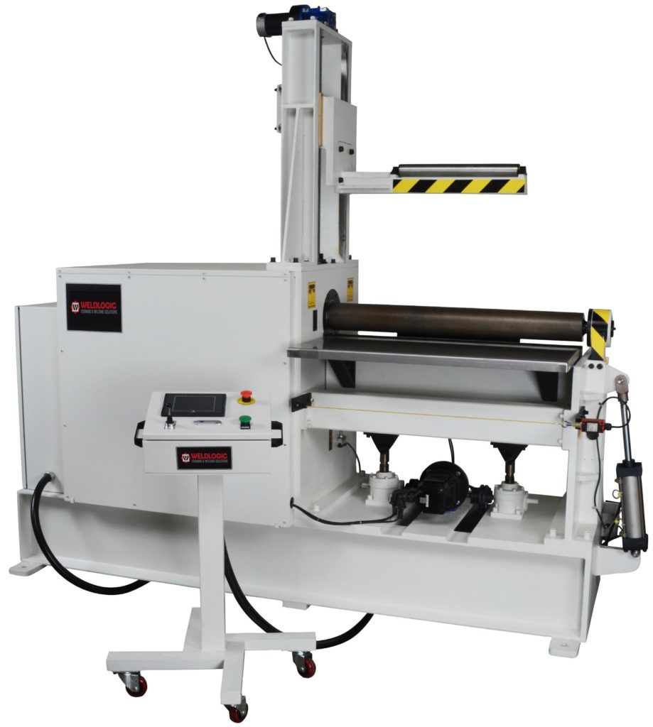 CNC 3-Roll Heavy Duty 36 Inch Bending Machine | Weldlogic Inc.