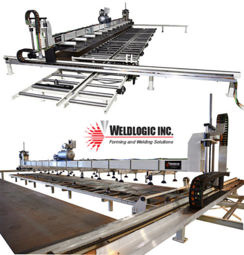 C.N.C. Sheet De-Stack / In Feed System | Weldlogic Inc.