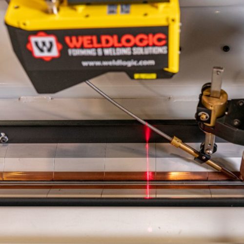 PLS Seam Welder with Laser Seam Tracker | Weldlogic Inc.