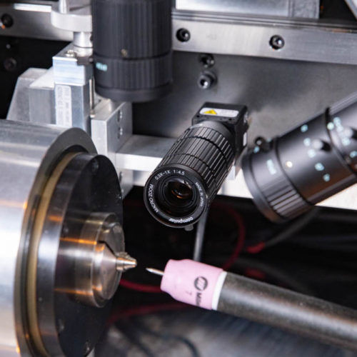 Multi-Axis Micro-Tig Weld Cell with HD Cameras and Inspection System ...