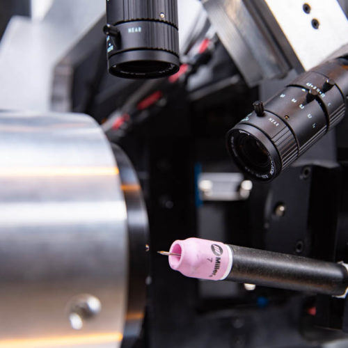 Multi-Axis Micro-Tig Weld Cell with HD Cameras and Inspection System ...