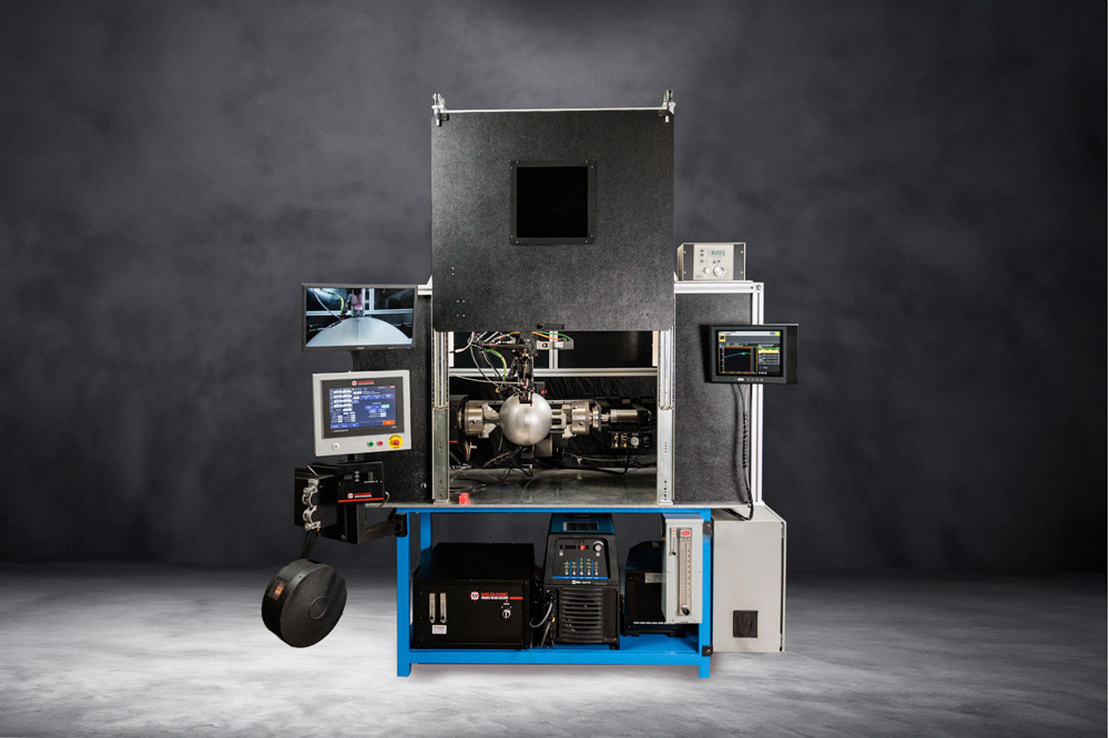 Automatic GTAW Tank Welder with Laser Seam Tracking | Weldlogic Inc.