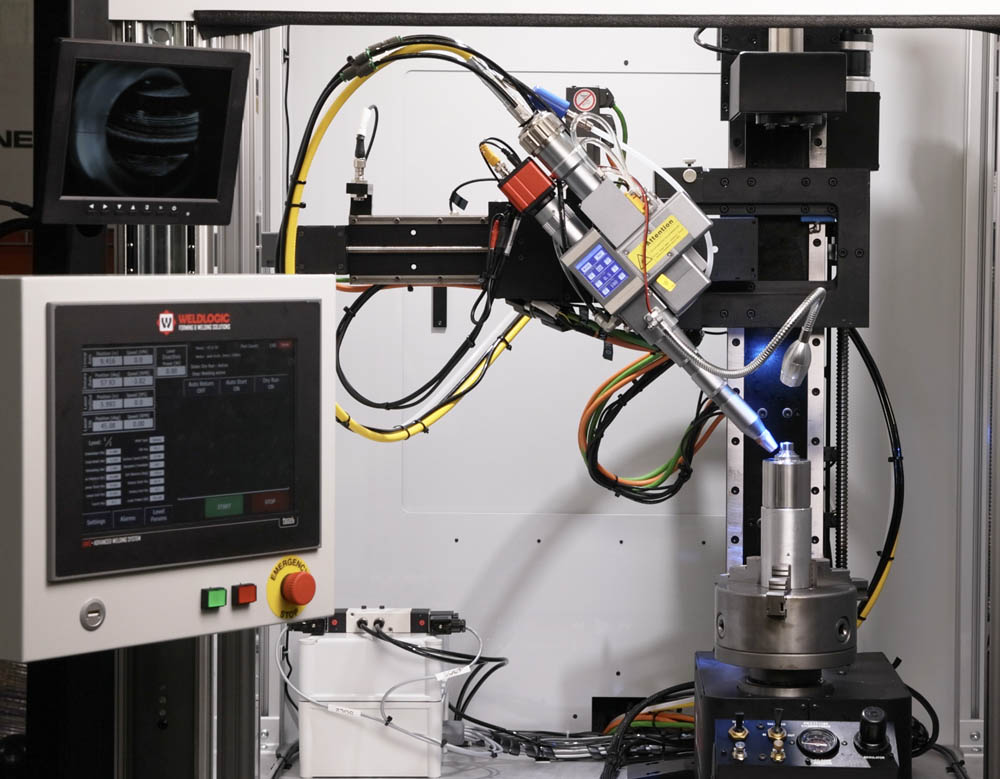 4 Axis Laser Weld Cell | Weldlogic Inc.